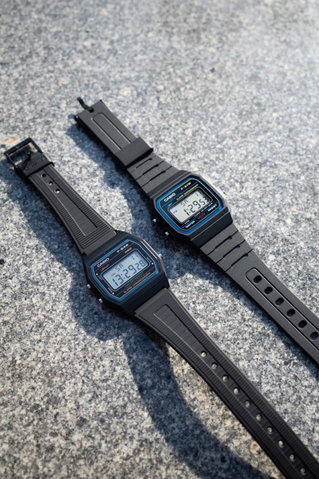【比較】CASIO F-91WとF-84Wの魅力。2本持ちで誰にも気づかれないオシャレを楽しもう。 | from experience